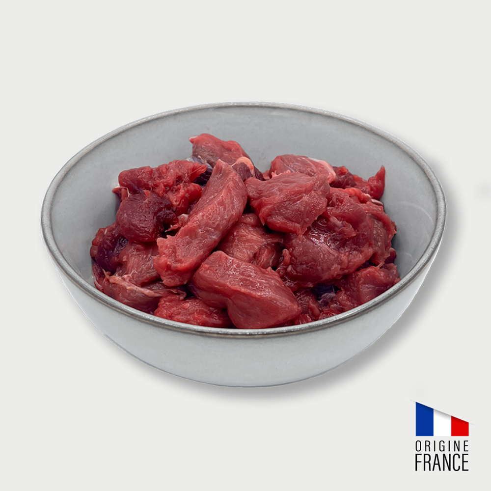 Beef - w/o bone - 5x5 cm - 5x5 kg